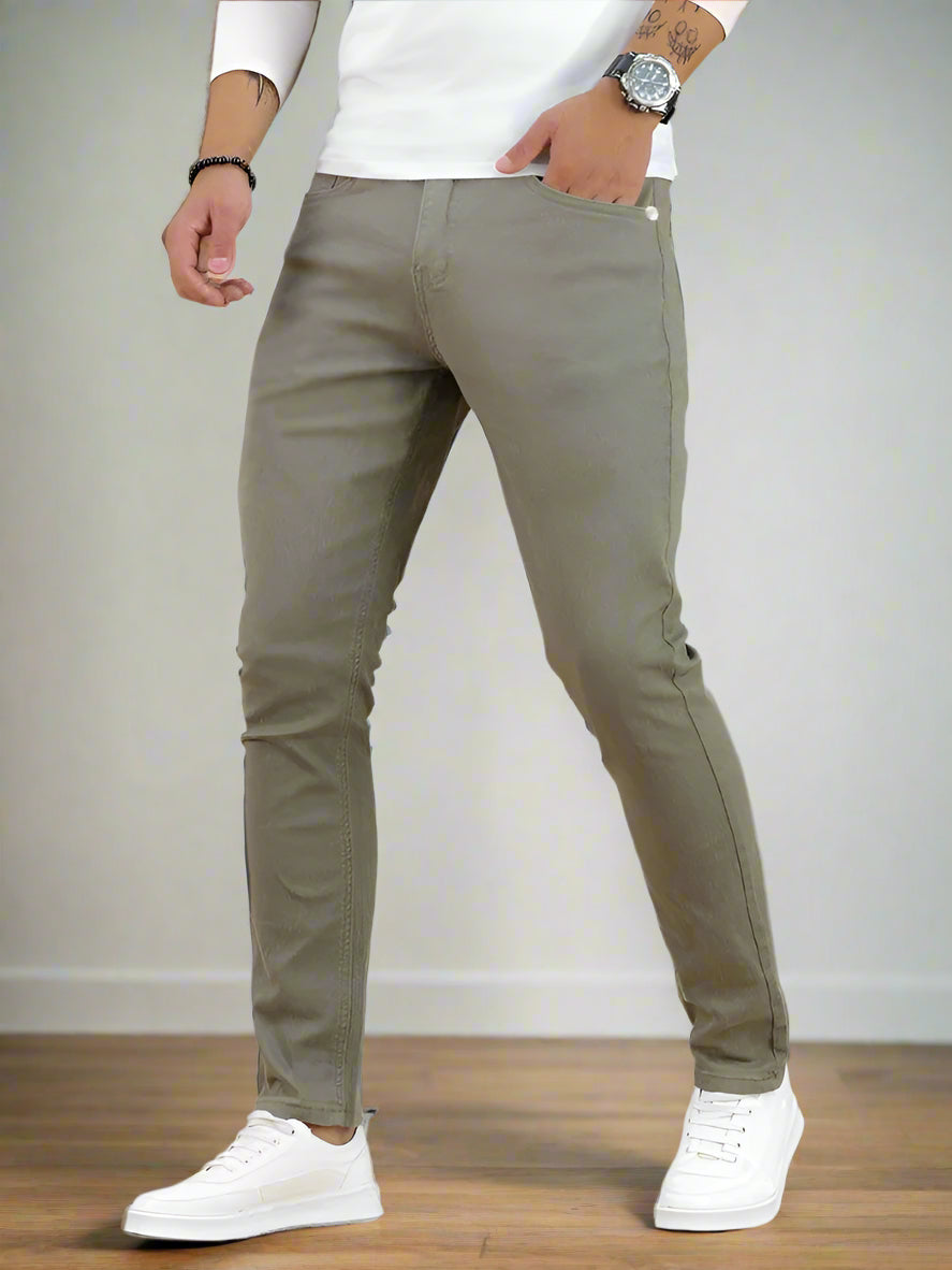 Skinny Jeans Grises para Hombre: Ajuste Perfecto | PDMX – PDMX Jeans