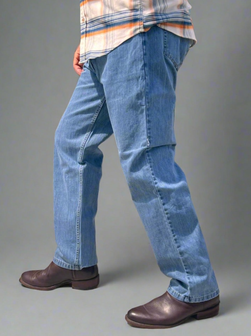 Pantalón de Mezclilla Poco Baggy para Hombres - PDMX Jeans