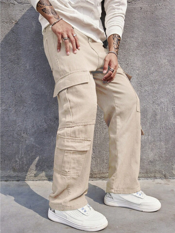 Pantalones Cargo Hombre Color Canela | Envío Gratis | PDMX – Pantalones ...